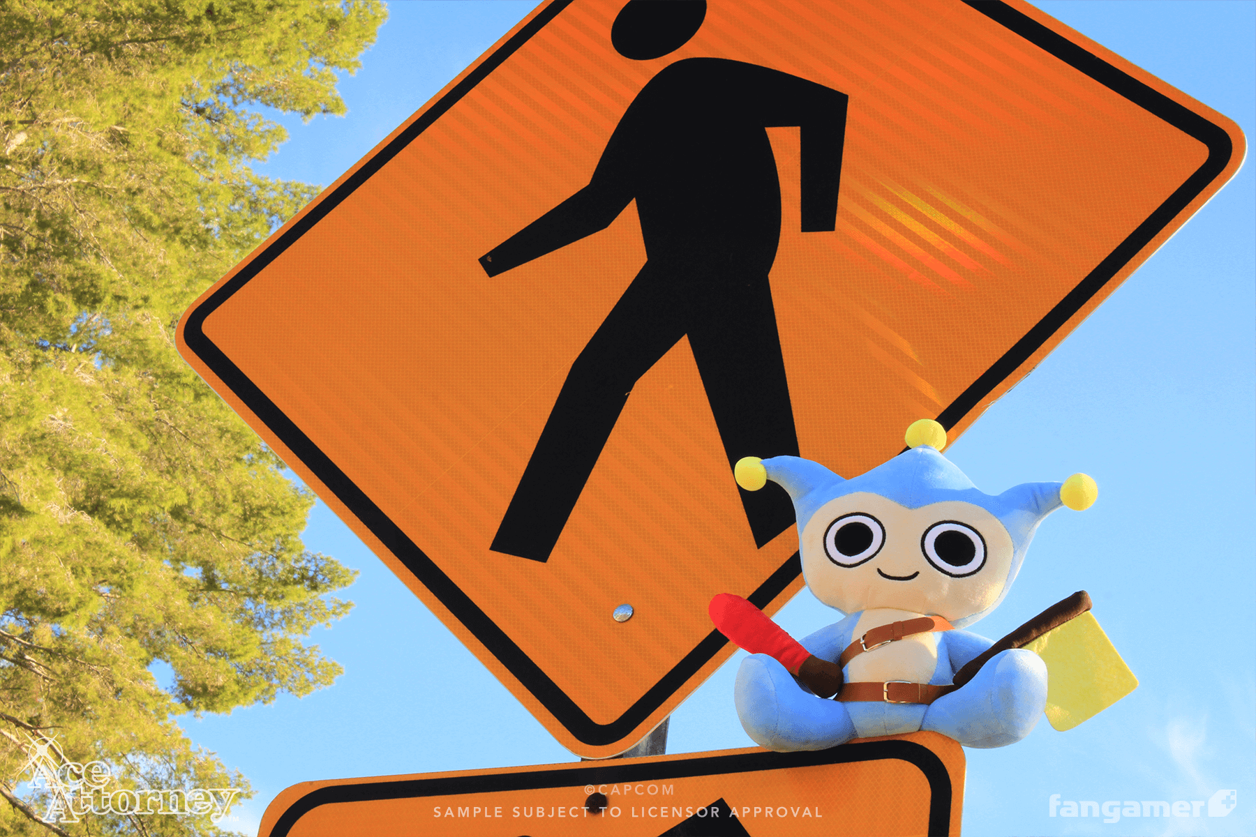 Ace Attorney - Blue Badger Plush - Fangamer Europe