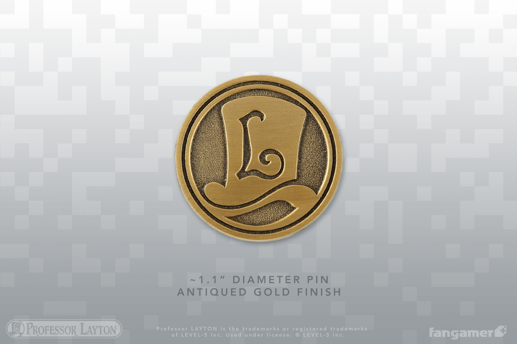Professor Layton - Hint Coin Pin - Fangamer Europe